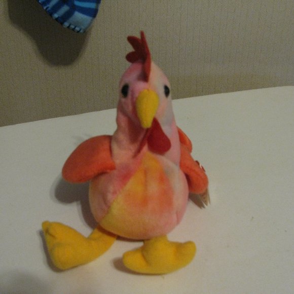 Ty | Toys | 2 Strut The Rooster Ty Beanie Baby Collectible Excellent ...